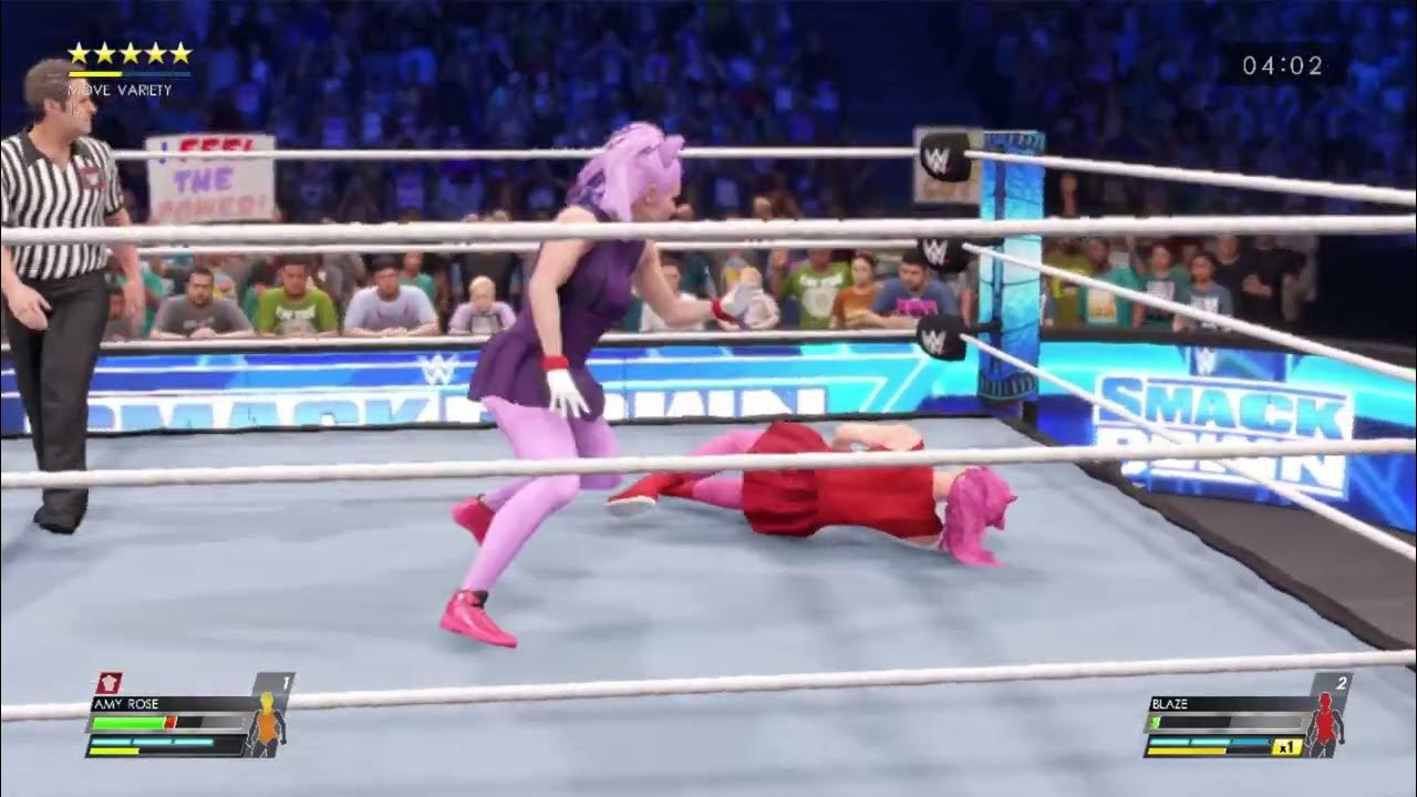 Amy Rose Vs Blaze Youtube