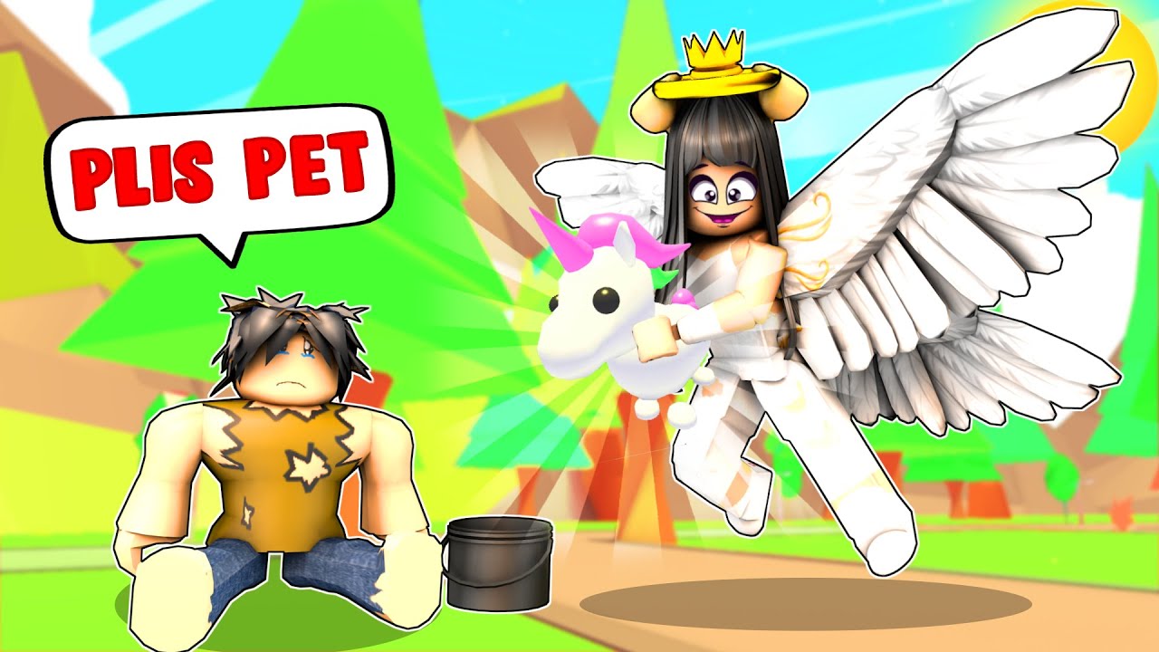 SIAMO DIVENTATI PICCOLI ANGELI SU ADOPT ME! - YouTube