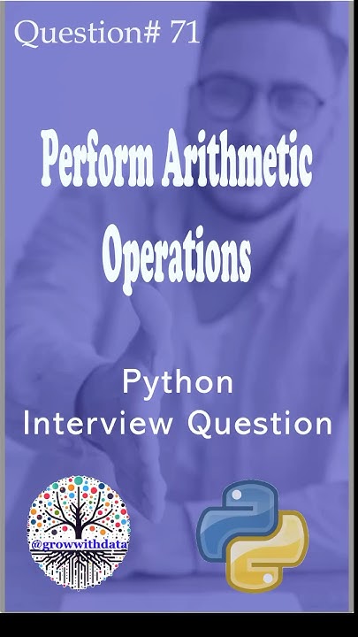 Perform Arithmetic Operations #interviewquestions # ...