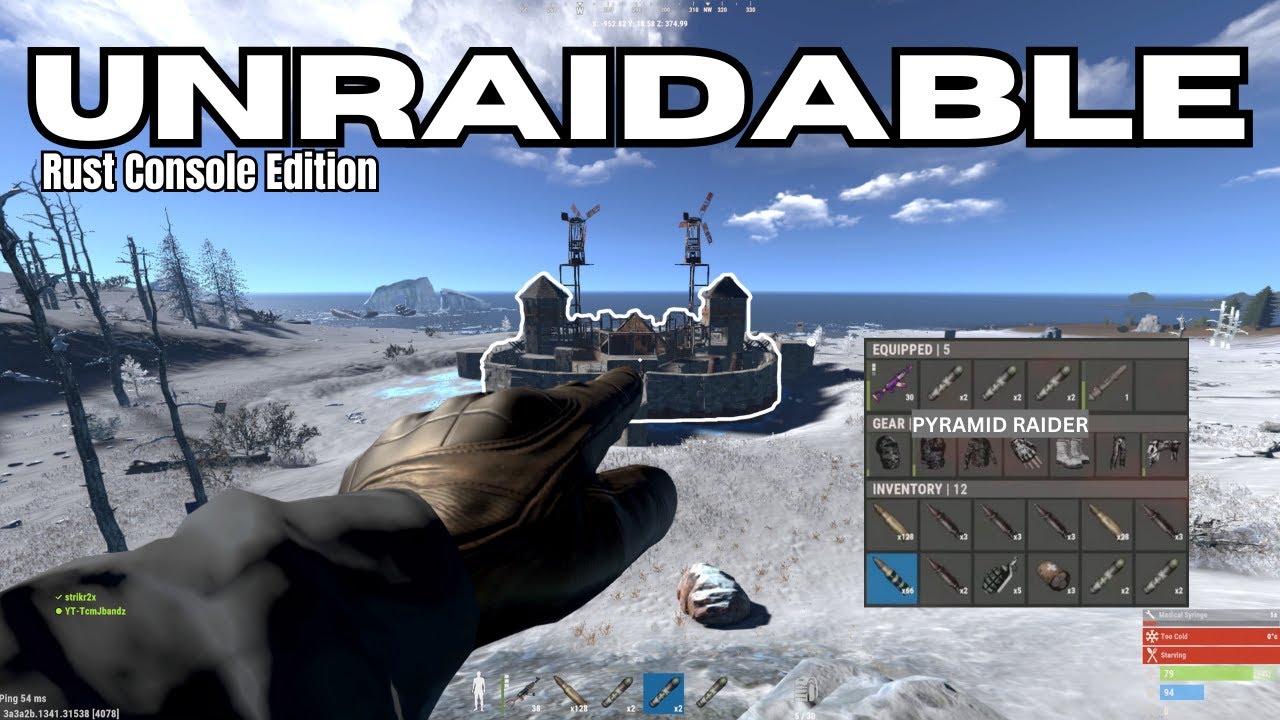 The UNRAIDABLE Pyramid | Rust Console Movie - YouTube