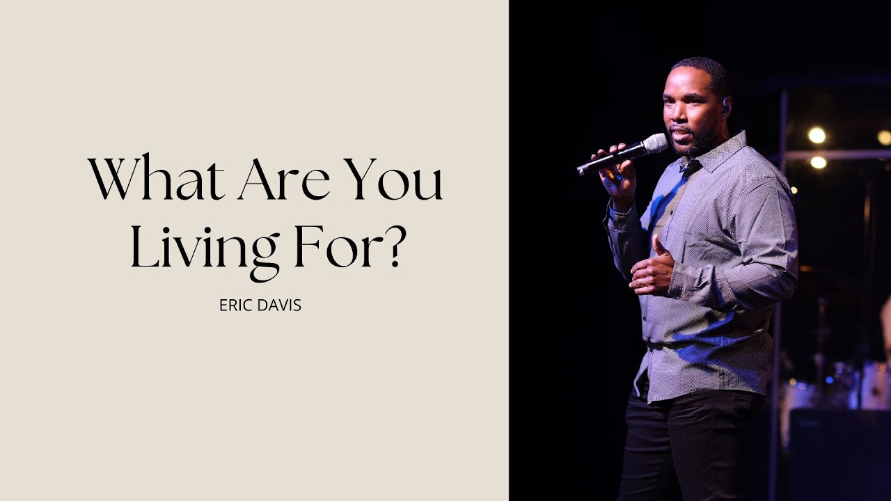Eric Davis Preaches a Powerful Message After His Wife’s Passing - YouTube