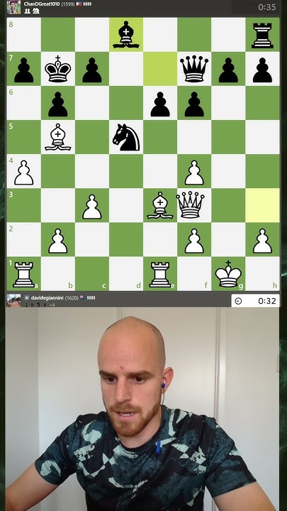 EXPLOITING OPPONENT'S QUEEN SIDE CASTLE #chess #bulletchess - YouTube