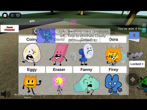 Playing BFB minigames in roblox! - YouTube