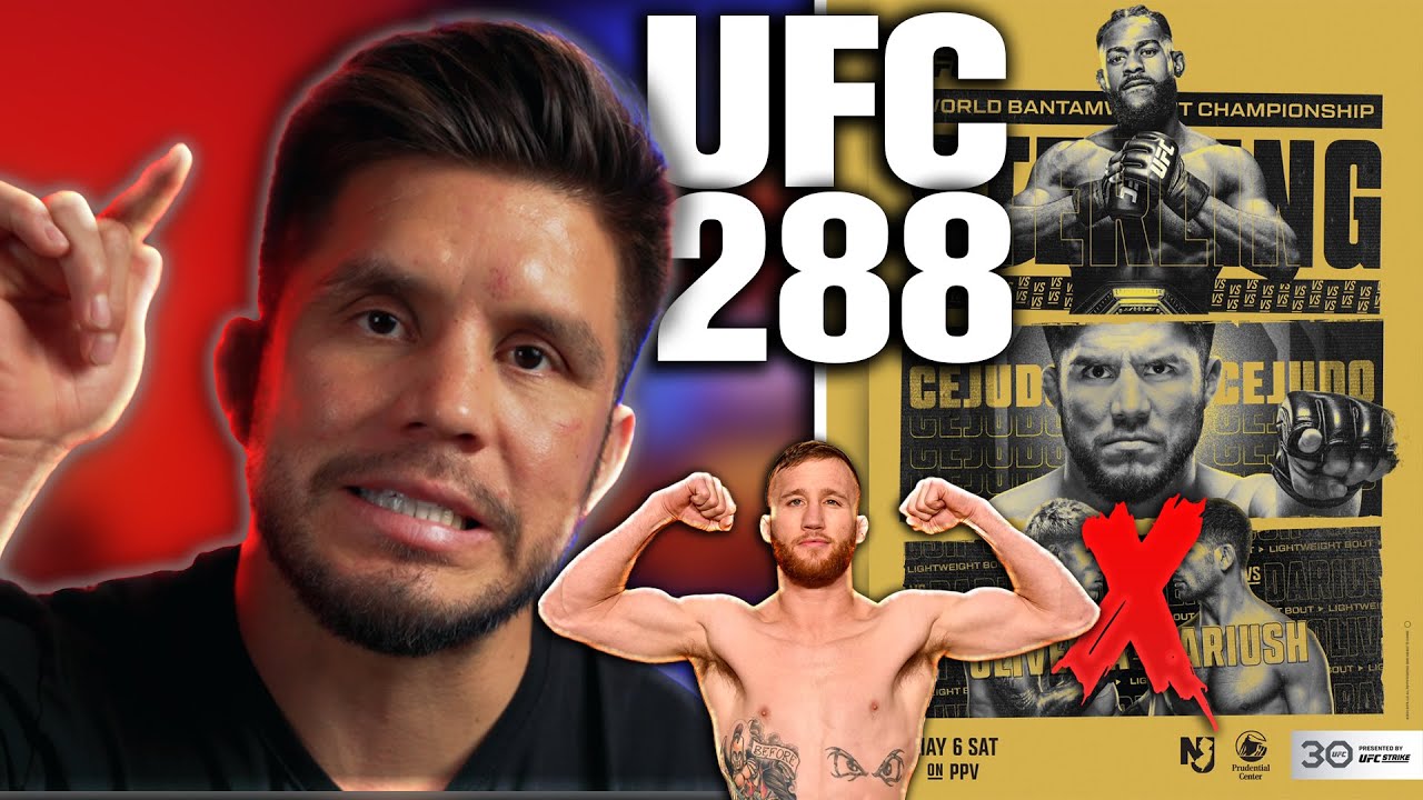 NEW UFC 288 Co-Main Event!?! Henry Cejudo Reacts To Gilbert Burns vs ...