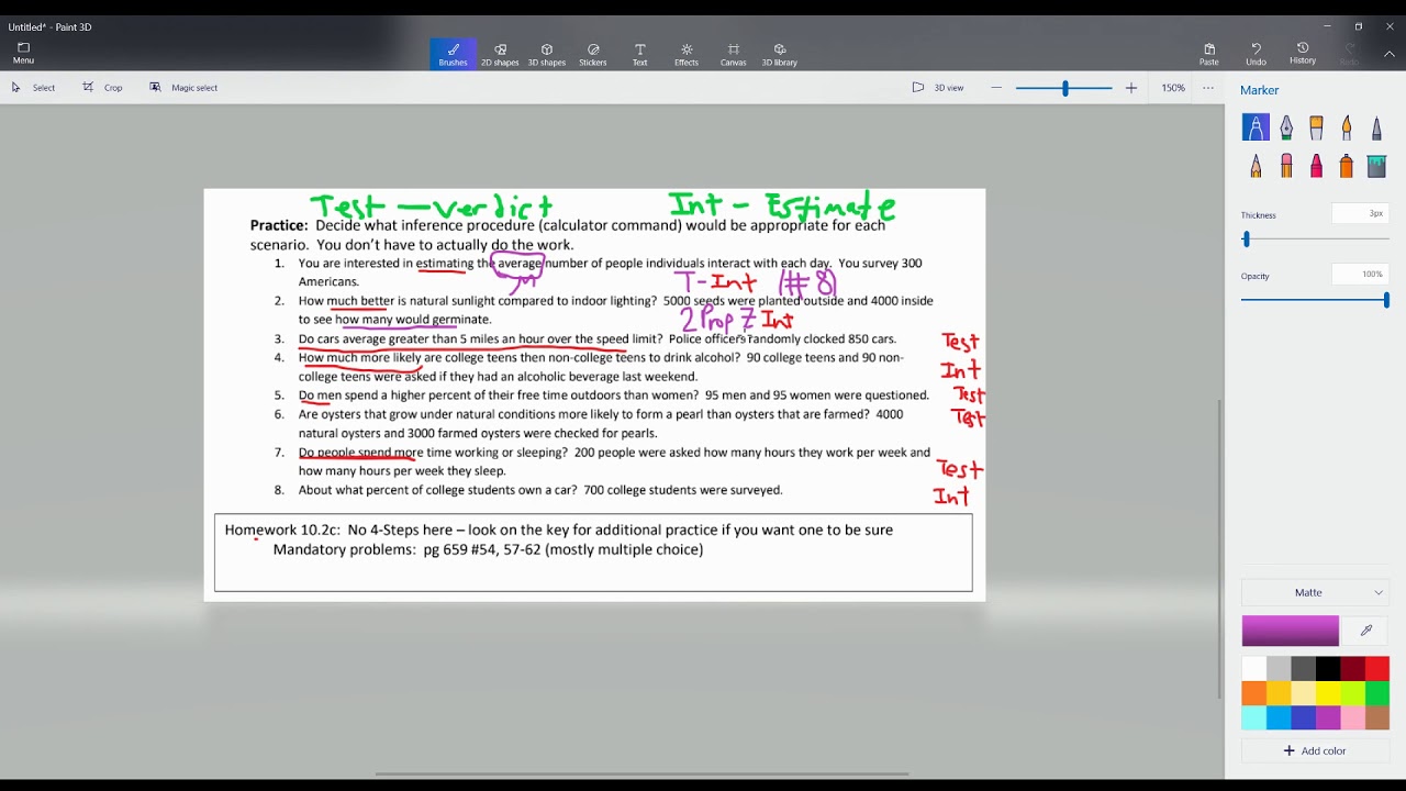 10.2c - Choosing Calculator Commands (Part 6) - YouTube