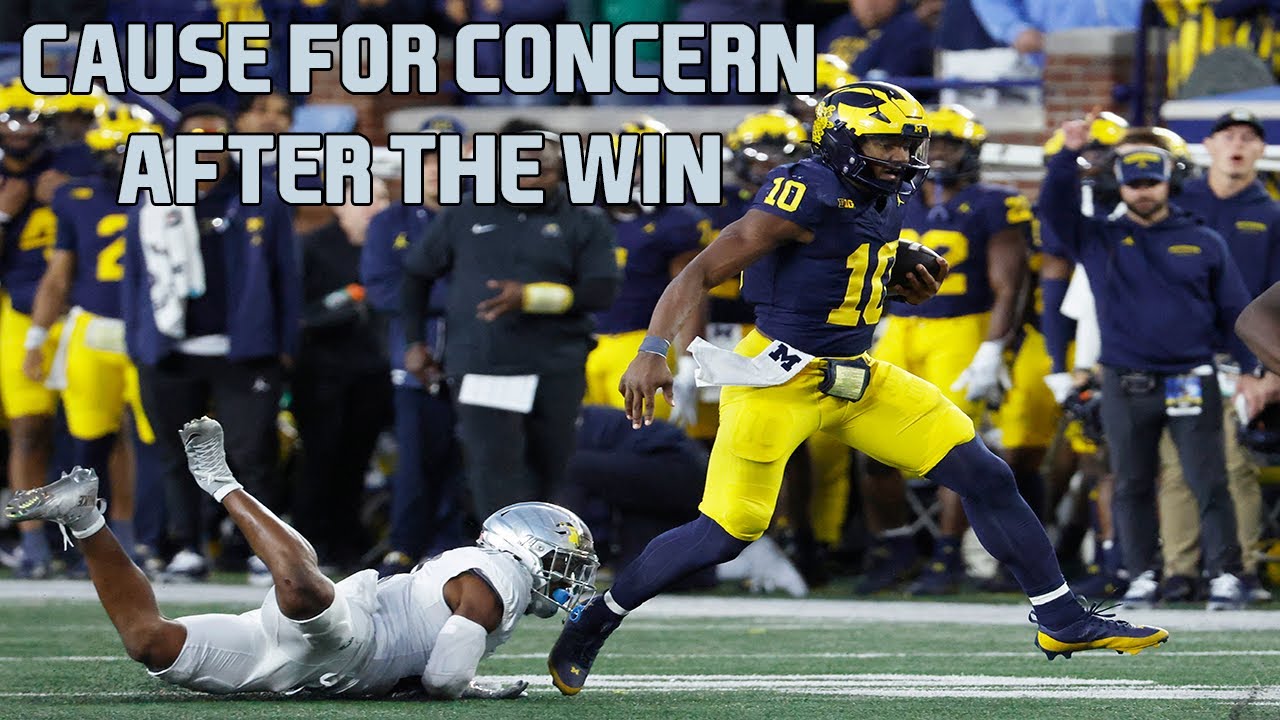 Oregon's Win At Michigan Didn't Come Without Any Concerns | Dirt ...