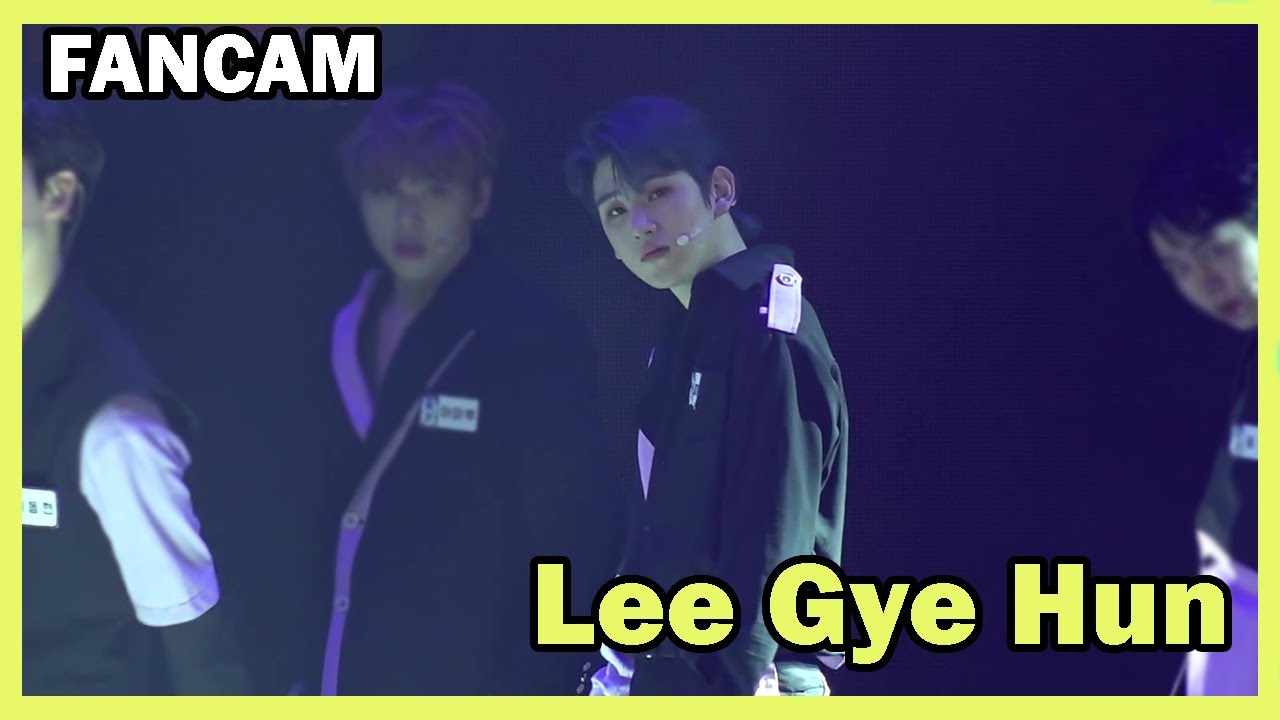 [6R Row 1 Fancam] Team JYP Lee Gye Hun - Again & Again - YouTube