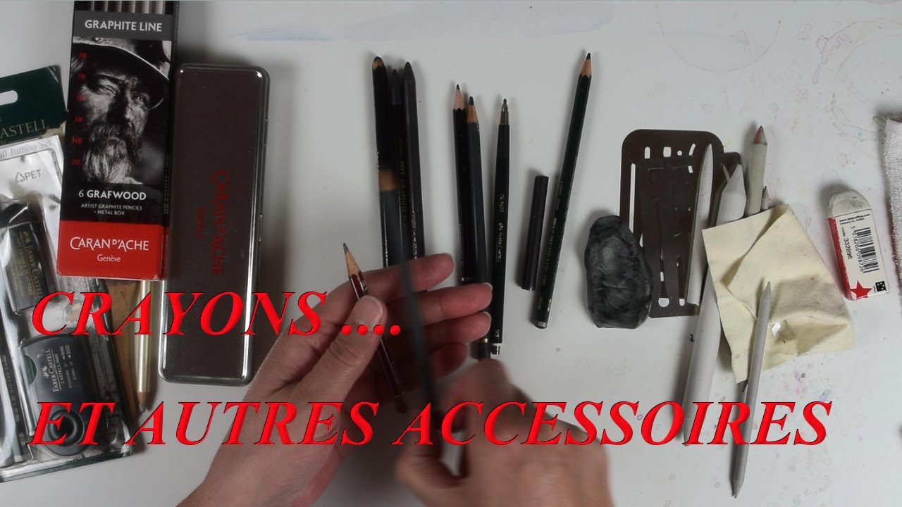 APPRENDRE A DESSINER / 1/ LES CRAYONS GRIS - YouTube