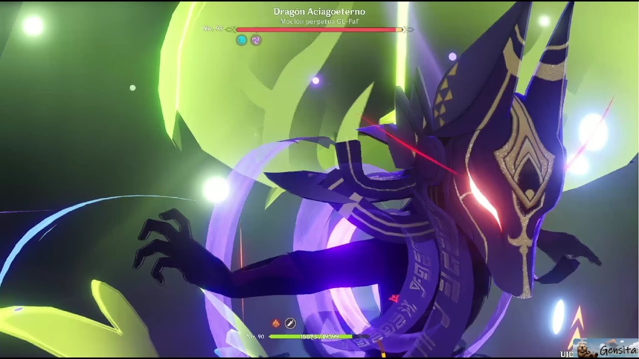 Cyno vs Dragón Aciagoeterno (New Boss) | Genshin Impact - YouTube