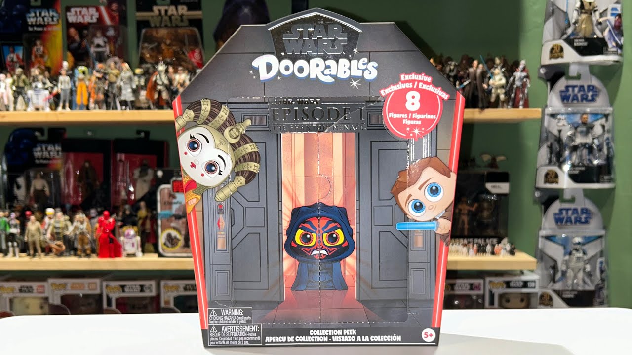 Star Wars Doorables: Episode 1 Collection Peek - YouTube