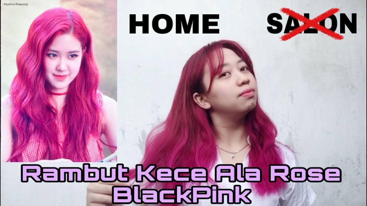 Semir Rambut Pink Ala Idol Korea | Pink Hair Color - YouTube