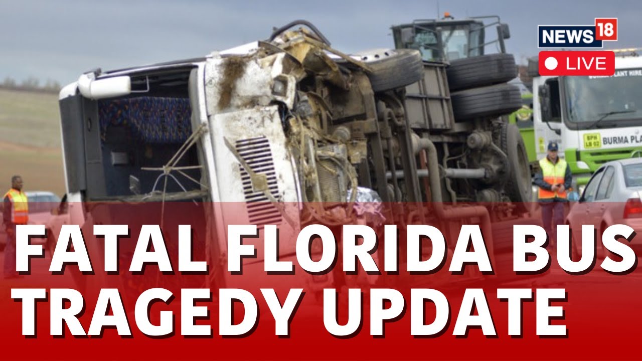 Florida Migrant Bus Crash News Live |Pickup Driver Arrested After Crash ...