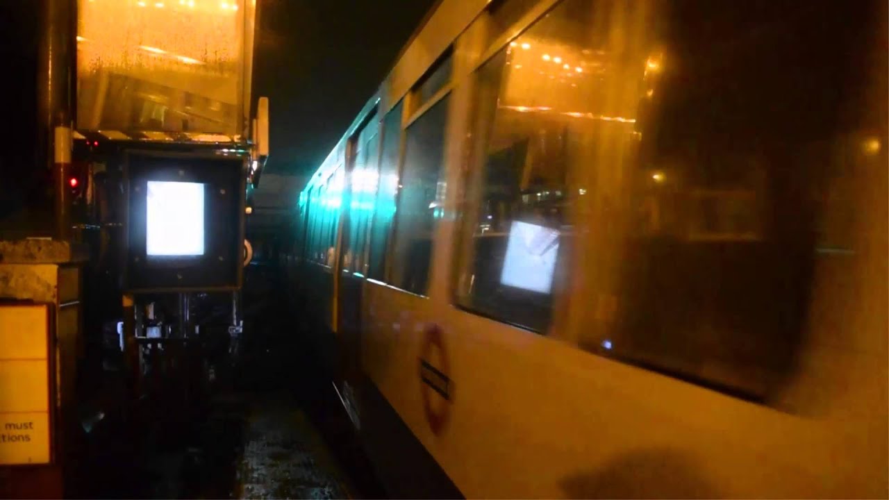 London Underground A60 Stock RAT passing Harrow on the Hill - YouTube