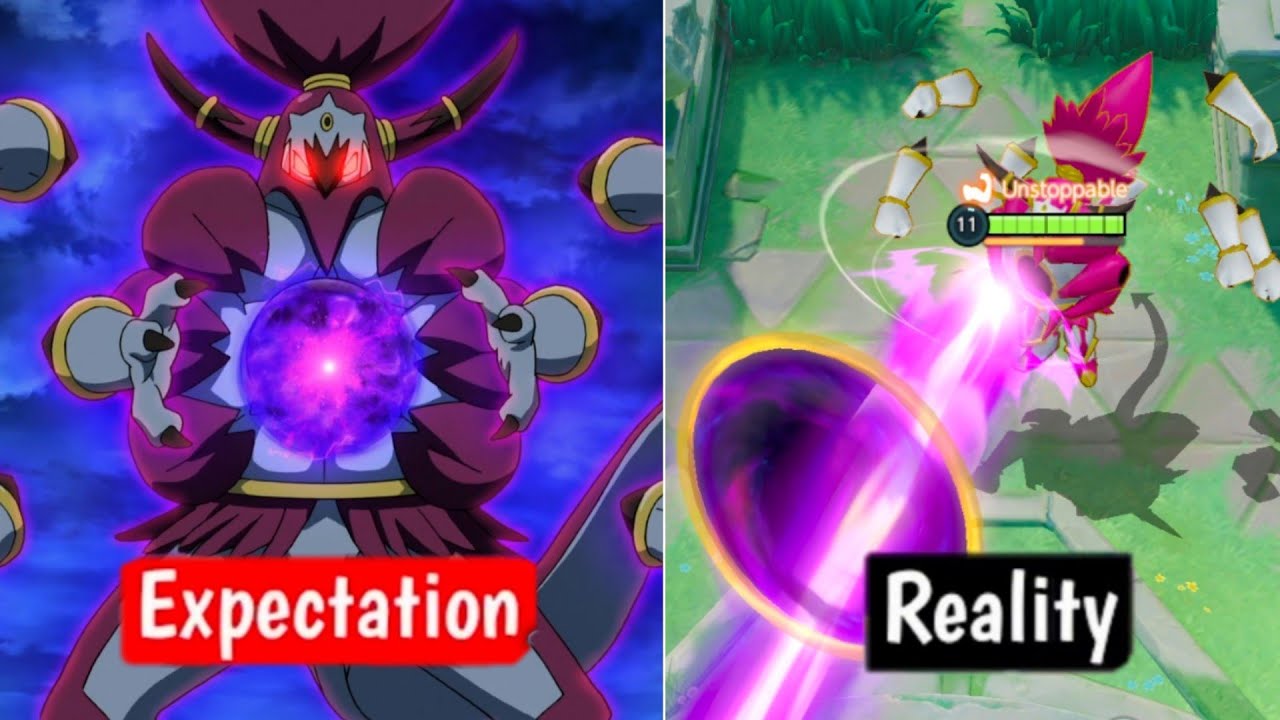 Hoopa Expectation Vs Reality | Pokémon UNITE - YouTube