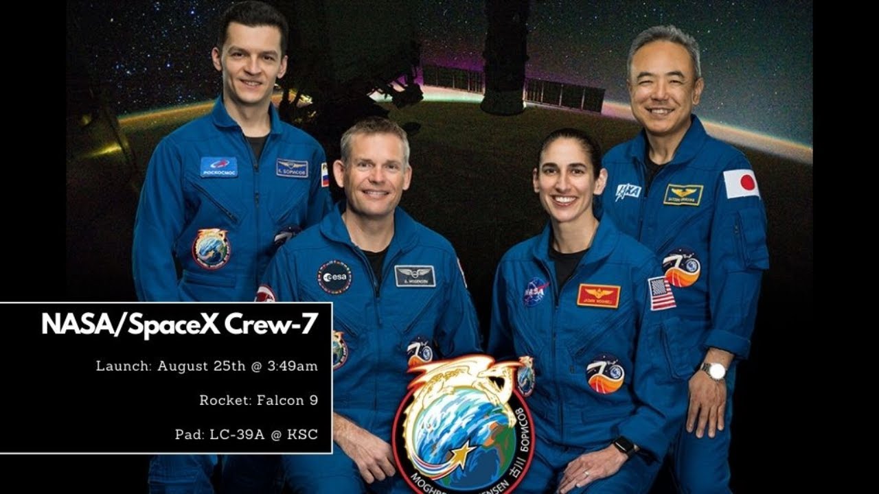Launch of Crew-7 - YouTube
