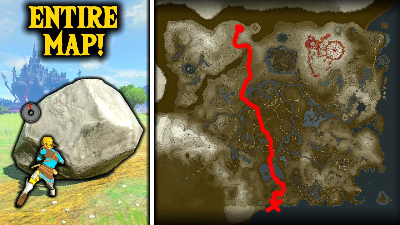 How I Pushed a Boulder Across the ENTIRE Map Without Stopping - YouTube