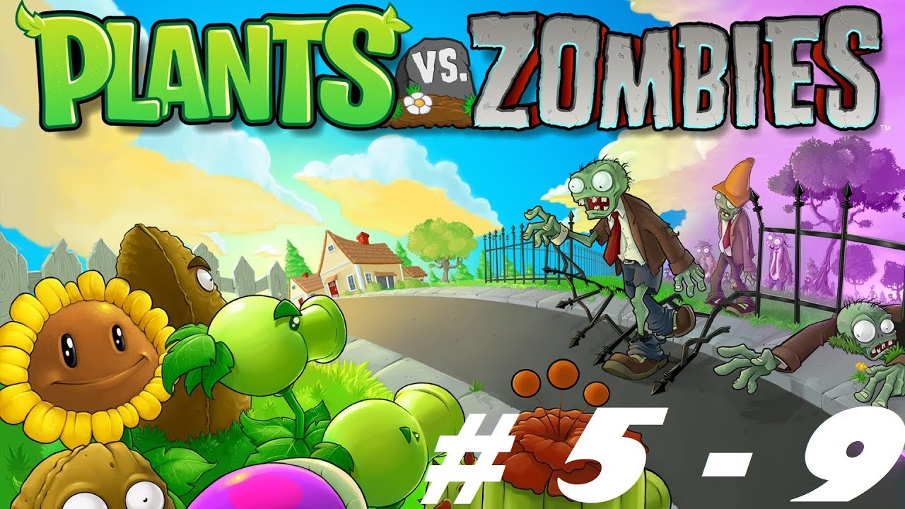 Plants vs Zombies Stage 5 - 9 | A letter from Dr. Zomboss! - YouTube
