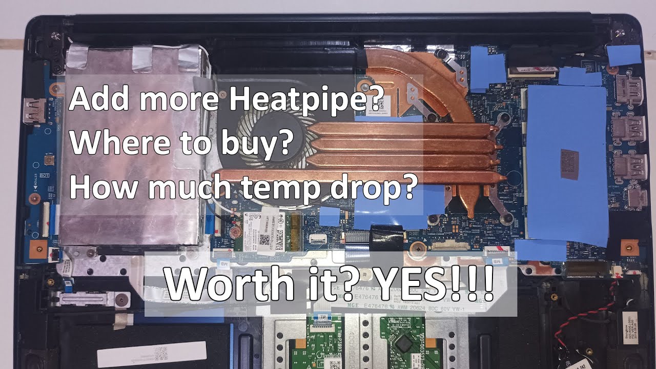 Adding More Heatpipe to My Laptop, Worth it? YES!!! | Acer Swift 3 ...