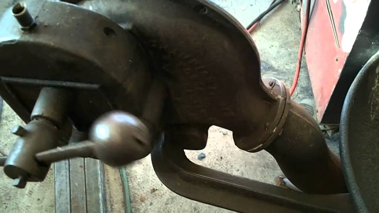 blacksmith repairs cast iron forge part 24 of 32 - YouTube