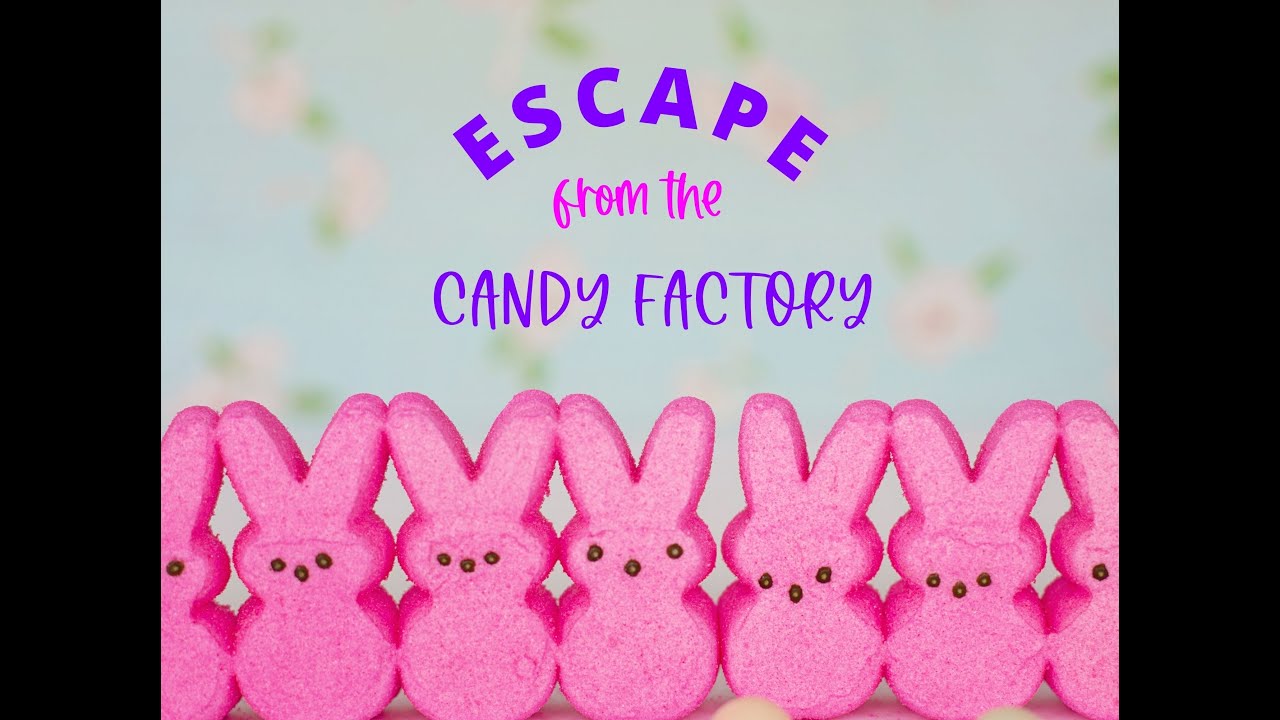 Easter Marshmallow Candy Escape Room Crack the Code - YouTube