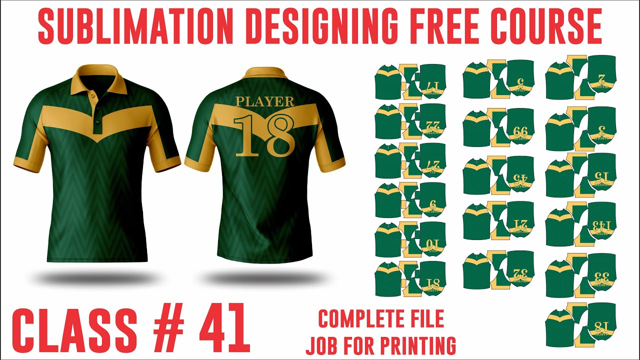 Class# 41 Sublimation designing course | printing job - YouTube