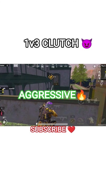 QUICK 1v3 🔥🥵 #bgmi #1v3clutch #aroundtheworld #viral #tranding #1v3video #bgmi1v3 #1v3shorts # ...