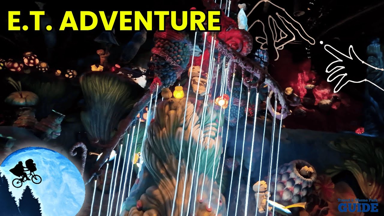 E.T. Adventure in Universal Studios (4K UHD) | Ride POV with Pre-show ...