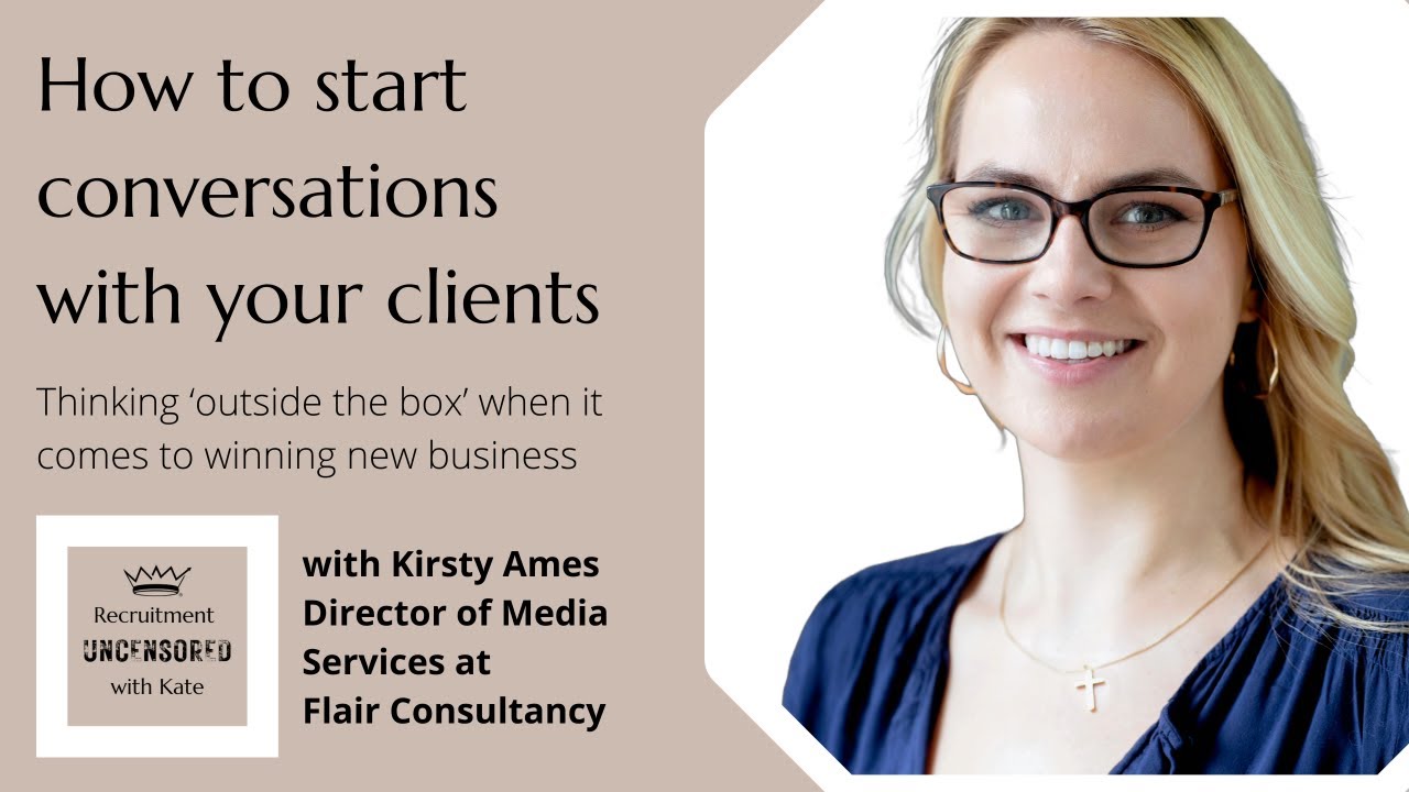How to start conversations with your clients - YouTube