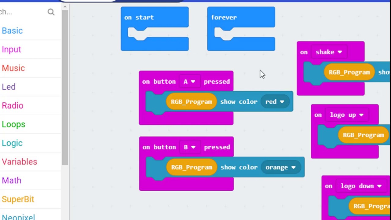 الدرس الثاني: التحكم في لمبات SuperBit - YouTube