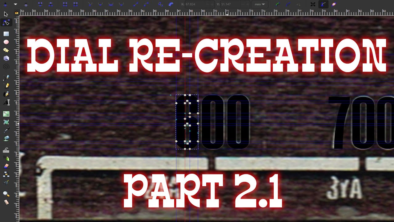 Vintage Radio Dial Reproduction, Part 2.1 of 3 - YouTube