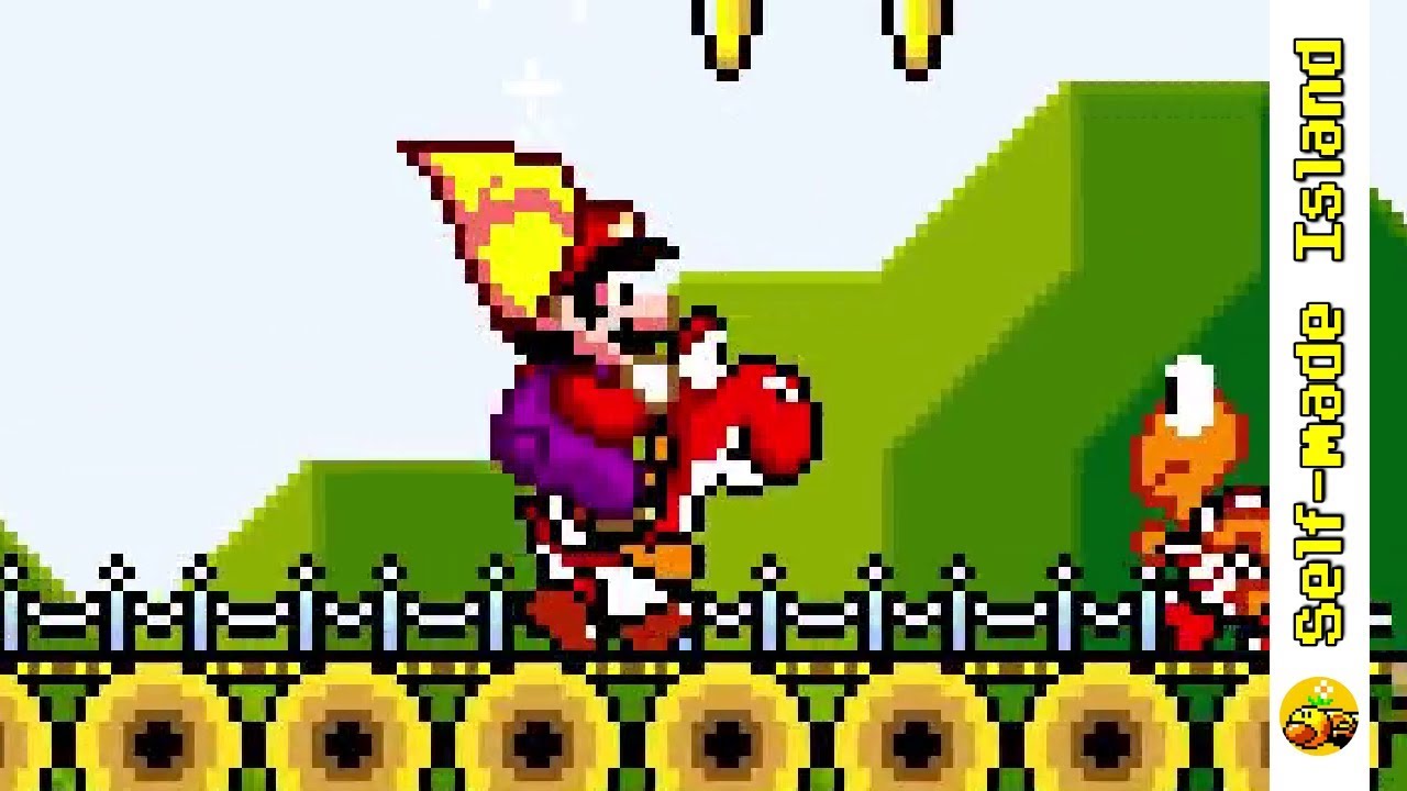 New Territory • Super Mario World ROM Hack (SNES/Super Nintendo) - YouTube