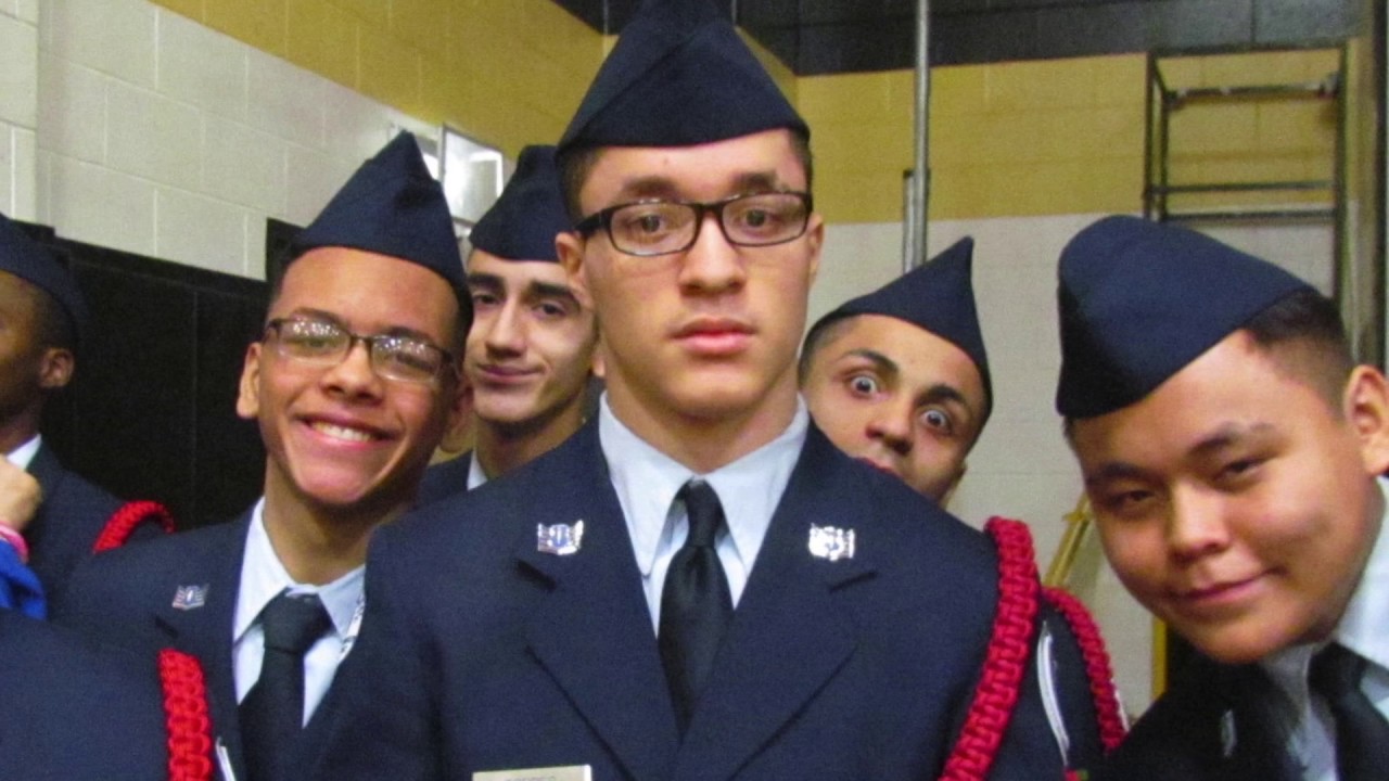 Springfield Central's JROTC Drill Team 2/4/17 - YouTube