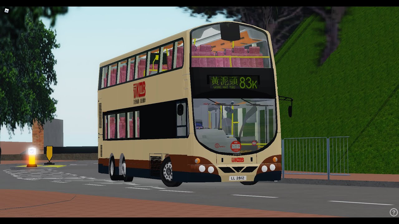 ROBLOX 九巴KMB 83K 黃泥頭↺沙田市中心 - YouTube
