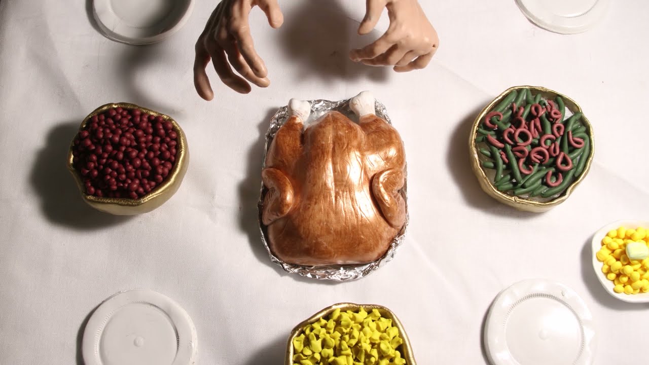 Hand Carved Turkey [Horror Claymation] - YouTube