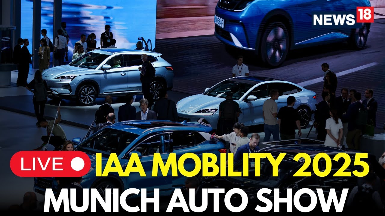 LIVE IAA Mobility 2025 | Munich Auto Show LIVE | IAA 2025 New Car ...