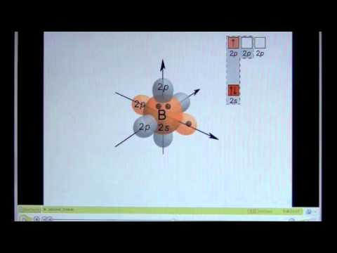 VSEPR Theory Bonding in Boron Trifluoride - YouTube