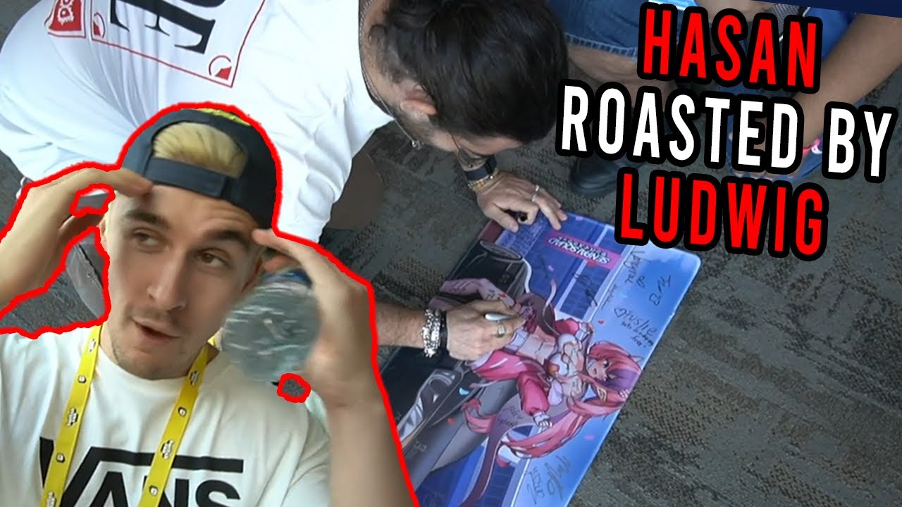 Ludwig rosts HasanAbi over being BIGGEST WEEB at TwitchCon 2022 - YouTube