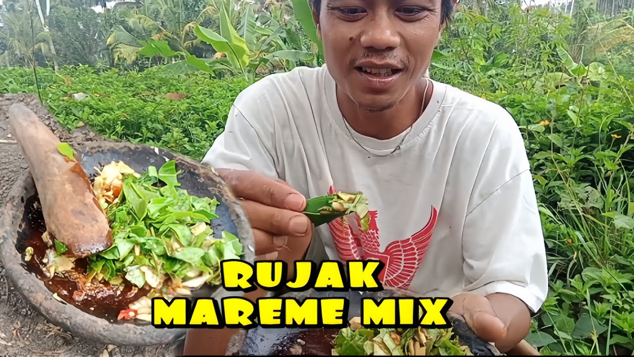 RUJAK DAUN MAREME DAN MENGKUDU MIX😱 - YouTube