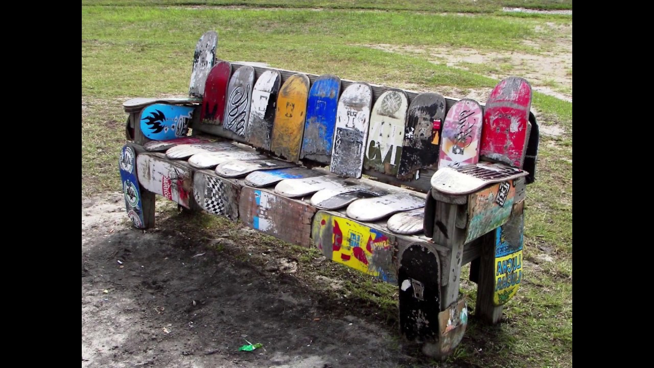 Creative Old Snowboard and Skateboard DIY Ideas. - YouTube