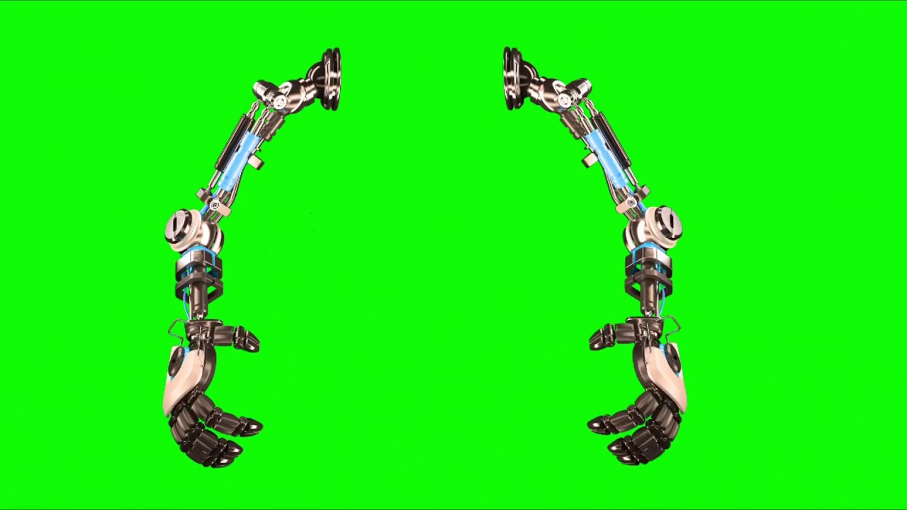 Green Screen Android / Cyborg parts and Effects 2 - YouTube