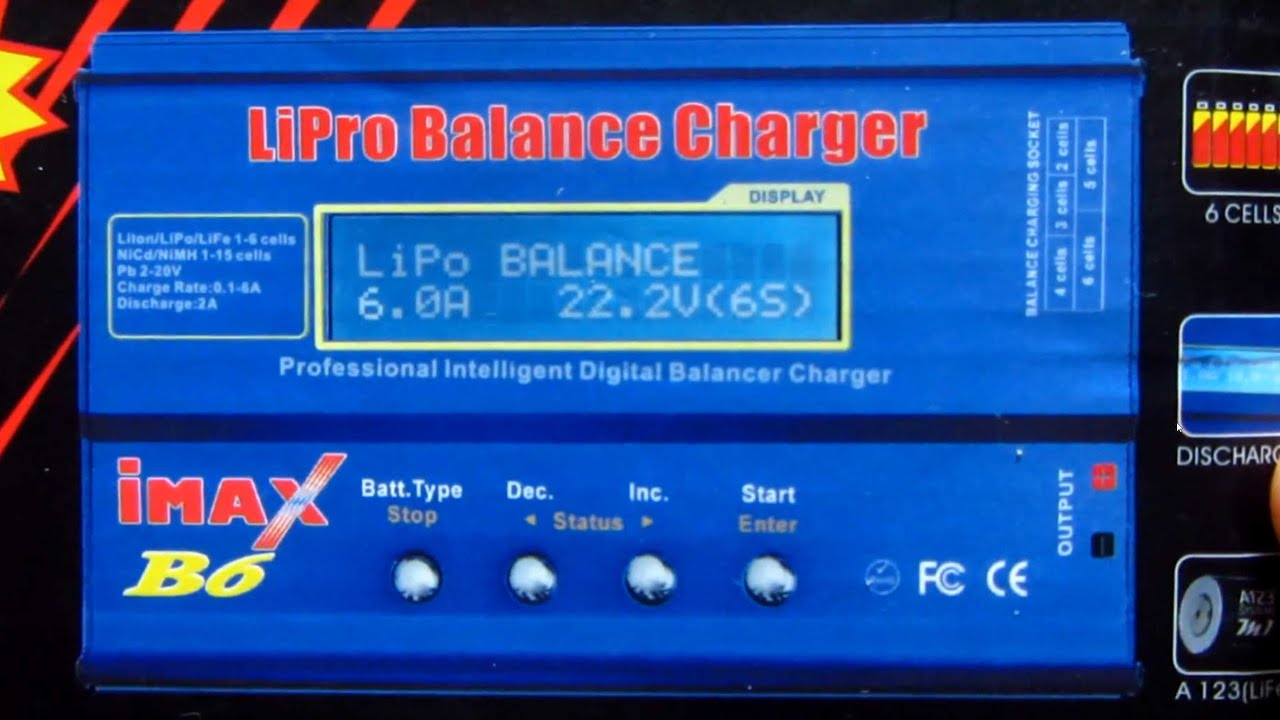 IMAX B6 Li-Ion Balance Charger (Unboxing + Full Manual) - YouTube