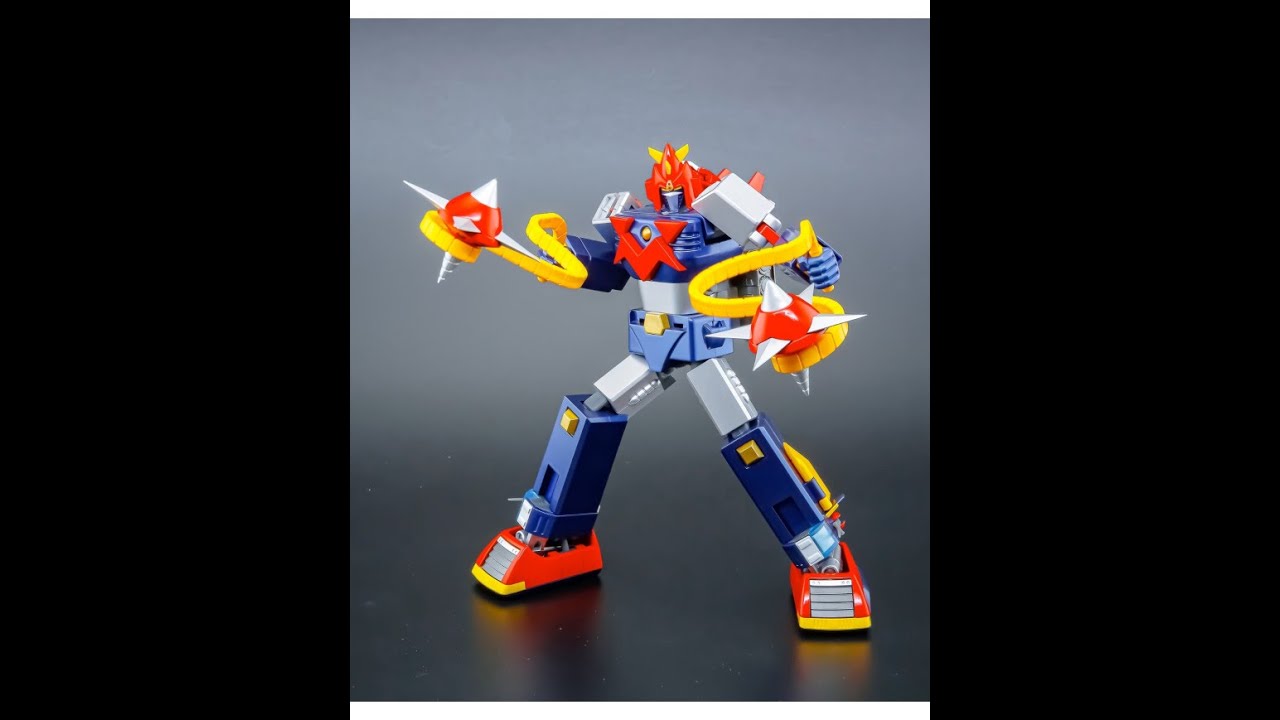 Voltes V Full Painting edition unboxing - YouTube