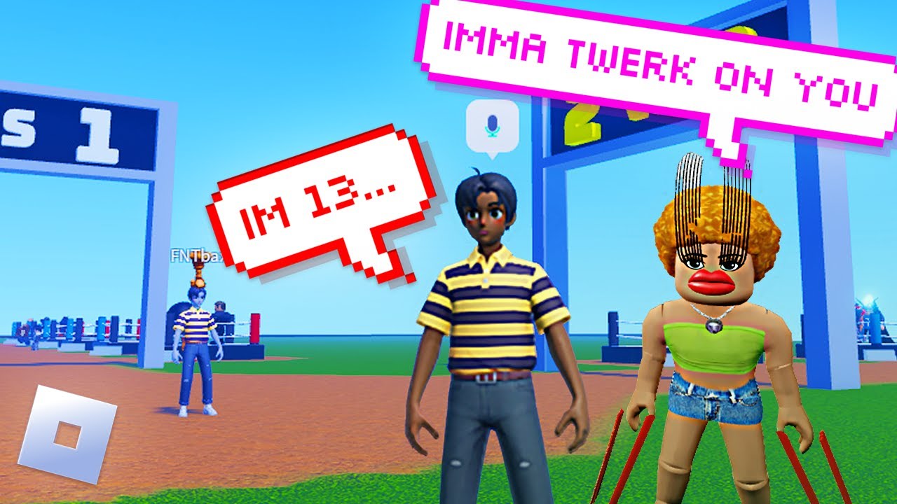 I CAUGHT A PREDATOR ON ROBLOX SHADOW BOXING!... [KID CRIES] - YouTube