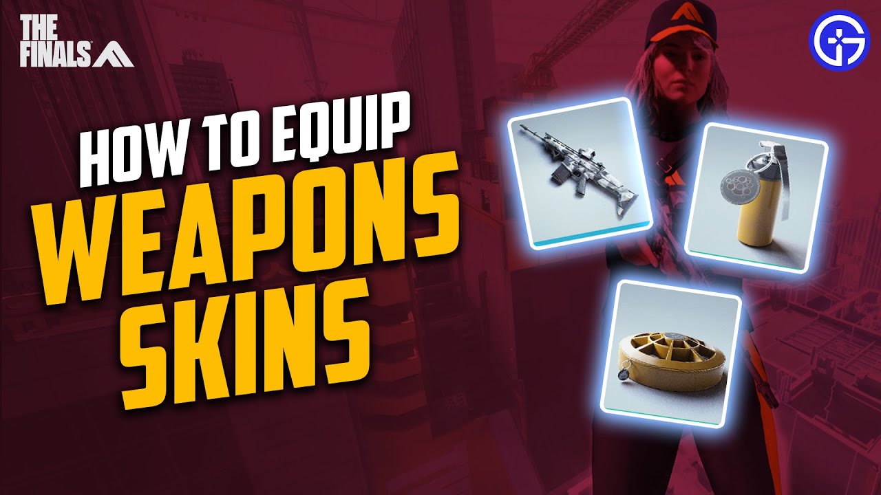 How to Equip Weapons Skins in The Finals - YouTube