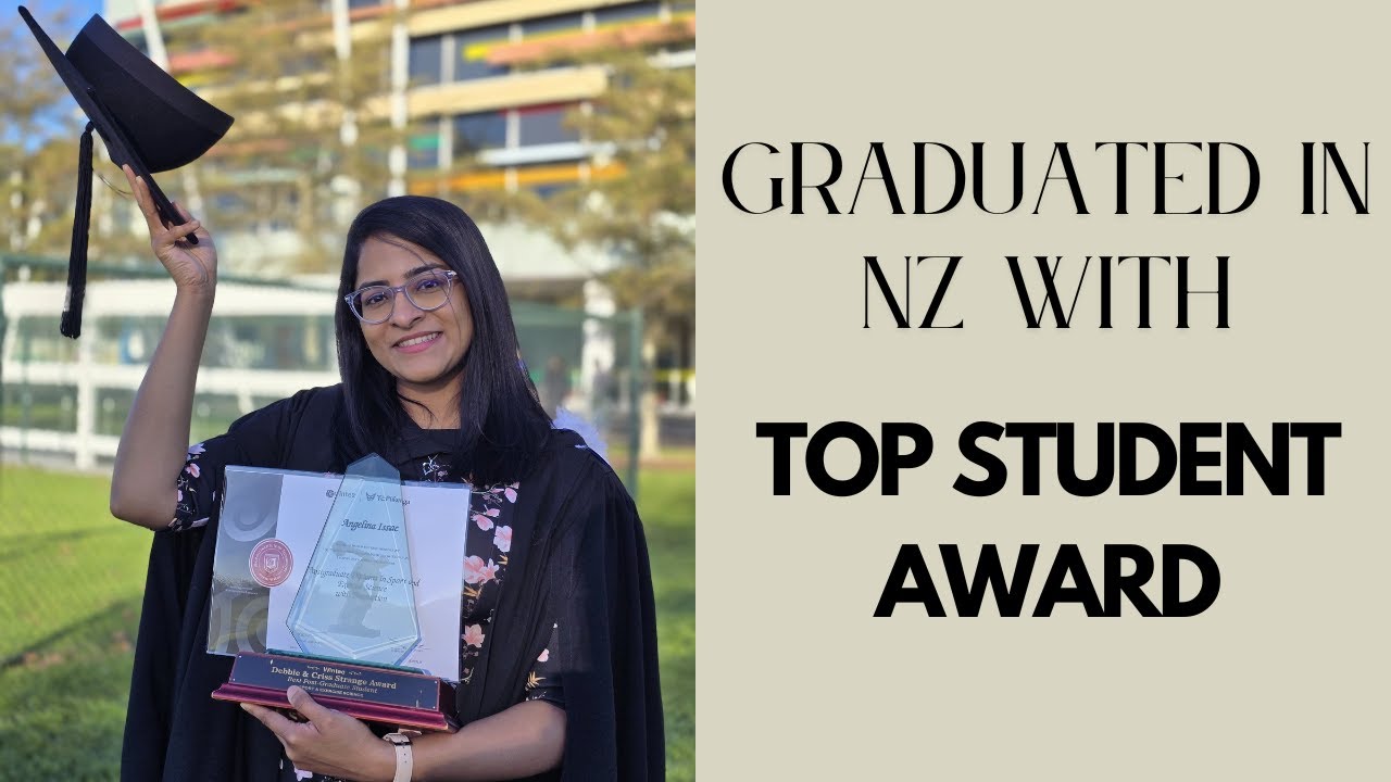 GRADUATION IN NZ | TOP STUDENT AWARD - YouTube
