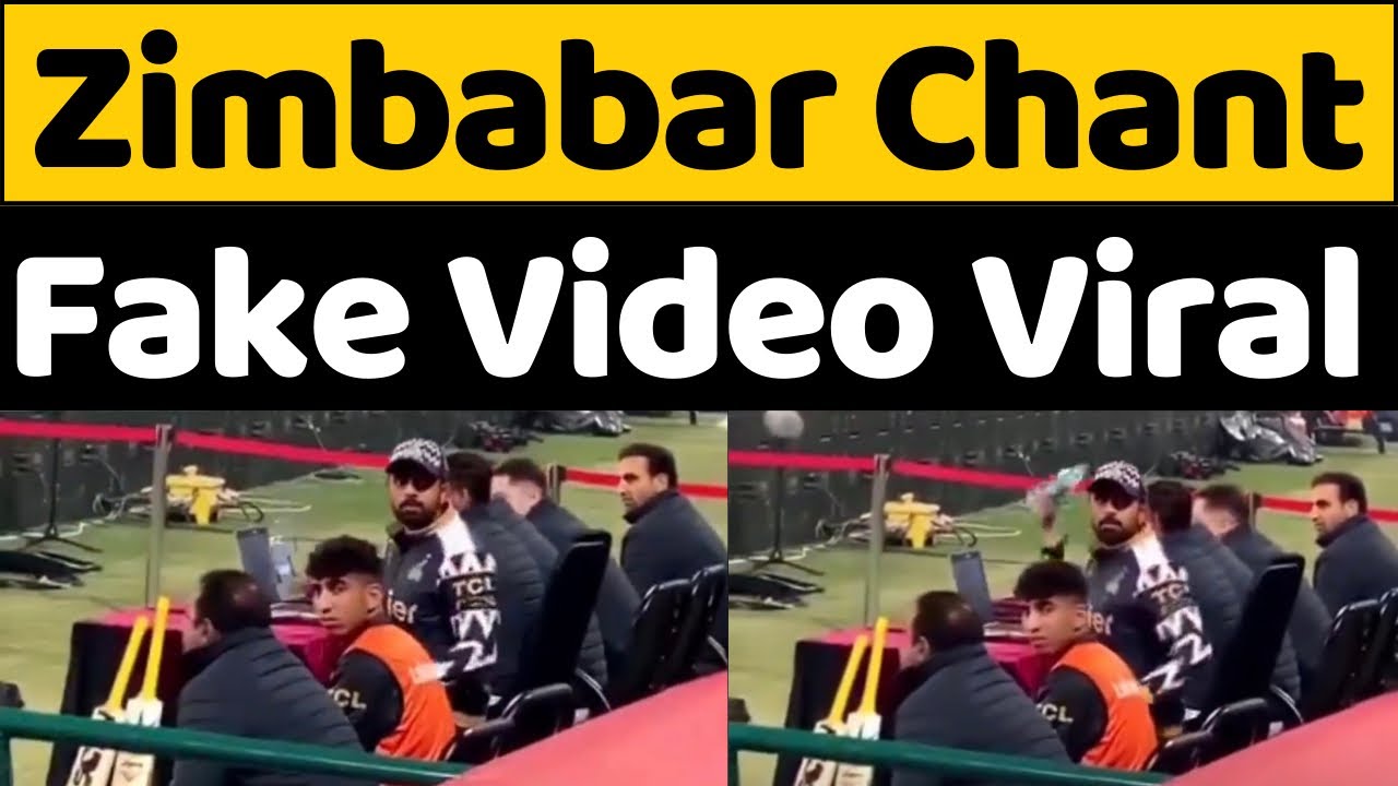 Babar Azam faces Zimbabar Chant during Peshawar Zalmi vs Multan Sultan ...