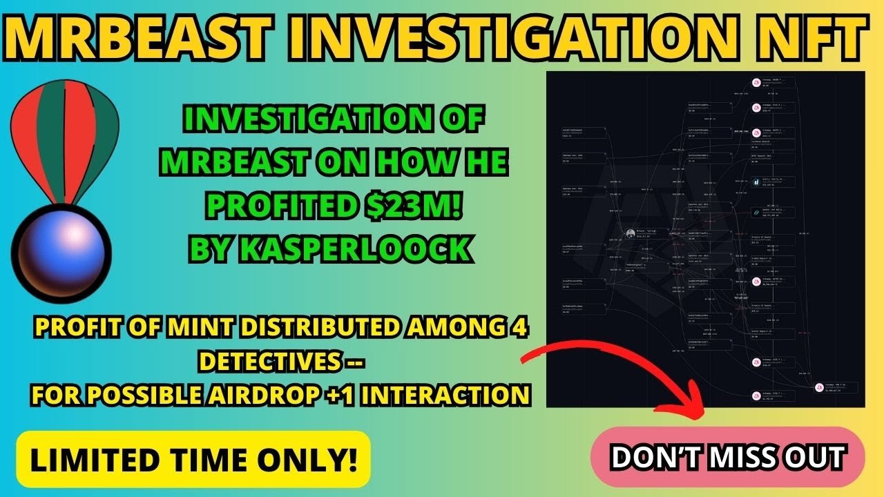 MrBeast Investigation NFT at ZORA | MINT NOW! Possible Airdrop & $2000 ...