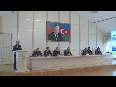 DSX - Dövlət Sərhəd Xidmətində hesabat müşavirəsi