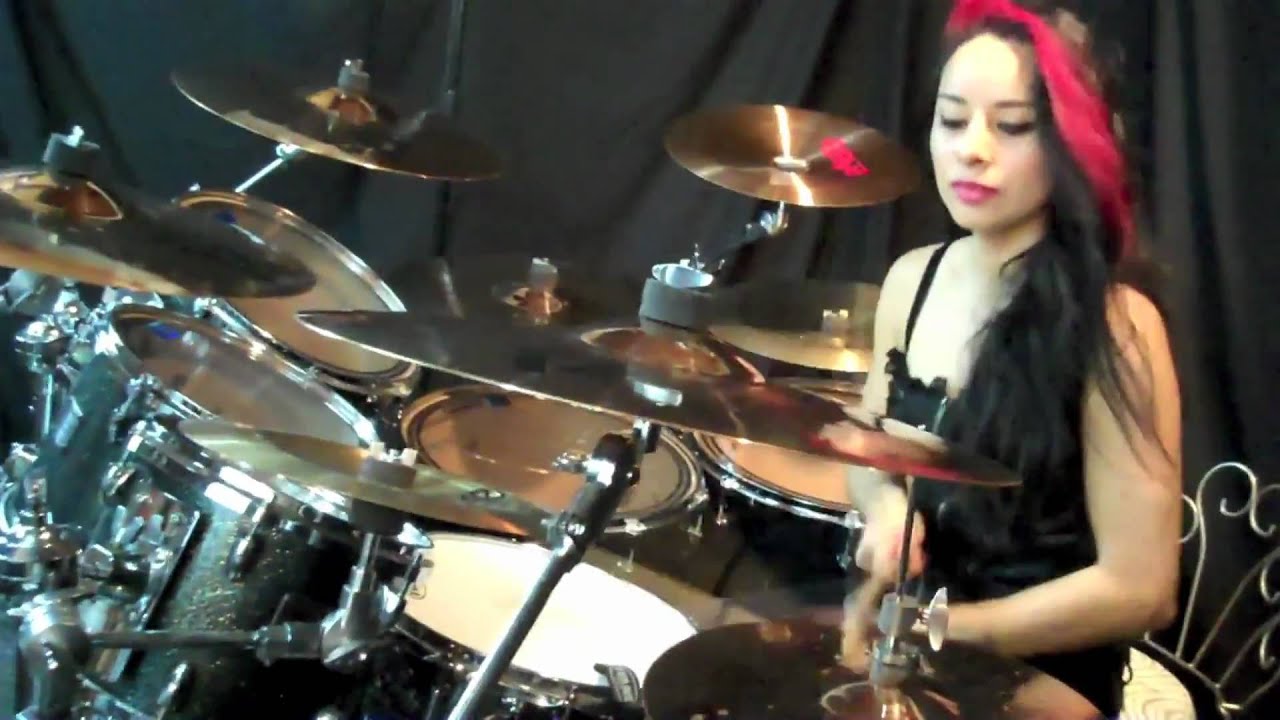 DEFTONES "MEIN" - DRUM COVER | LUX DRUMMERETTE - YouTube