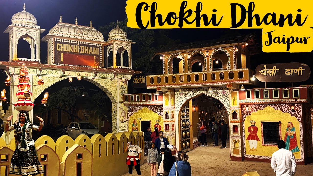 Chokhi Dhani Jaipur | Rajasthani food village | Chokhi Dhani Village ...